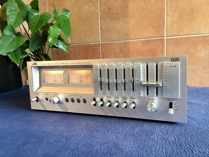 JVC - JA-S44 Faststoff forsterker | FINN-torget