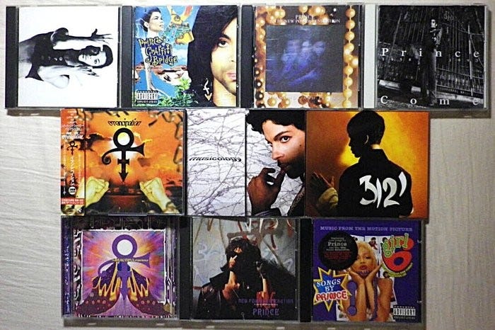 Prince - 10 X Great CD-Set Of Prince - Flere titler - CD - 1984 | FINN ...