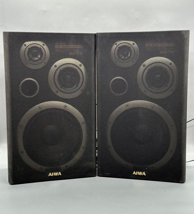 AIWA - SX-77 høyttalere – perfekt kombinasjon av design og lyd ...