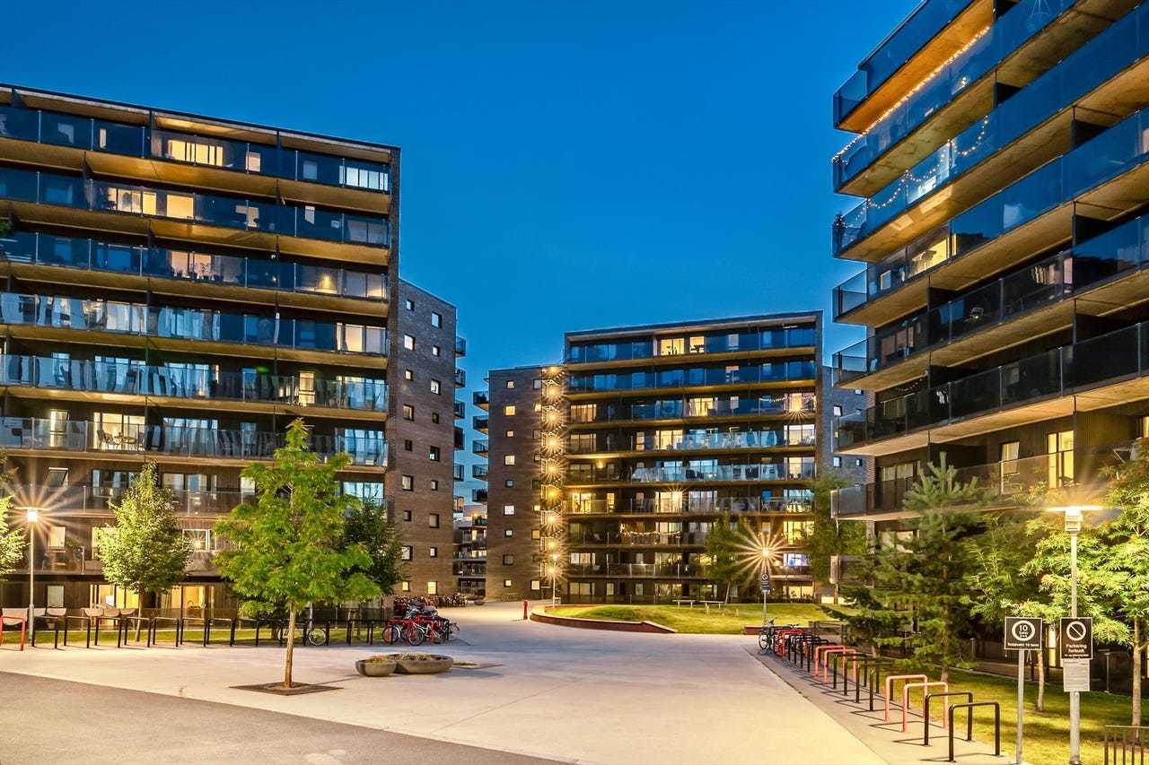 Risikoanalyse av John Strandruds Vei 11, Lysaker - leilighet på 52m² ...