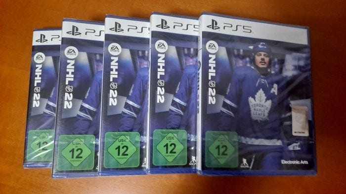 Sony - Playstation 5 (PS5) - NHL 22 - lot of 5 - Videospill - I ...
