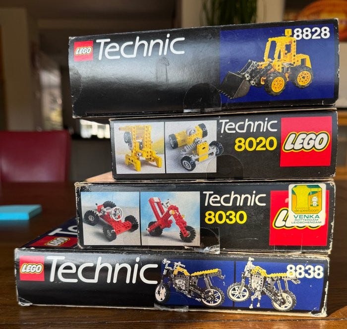 Lego Sett - Teknikk - 8838 8030. 8020. 8828 | FINN-torget