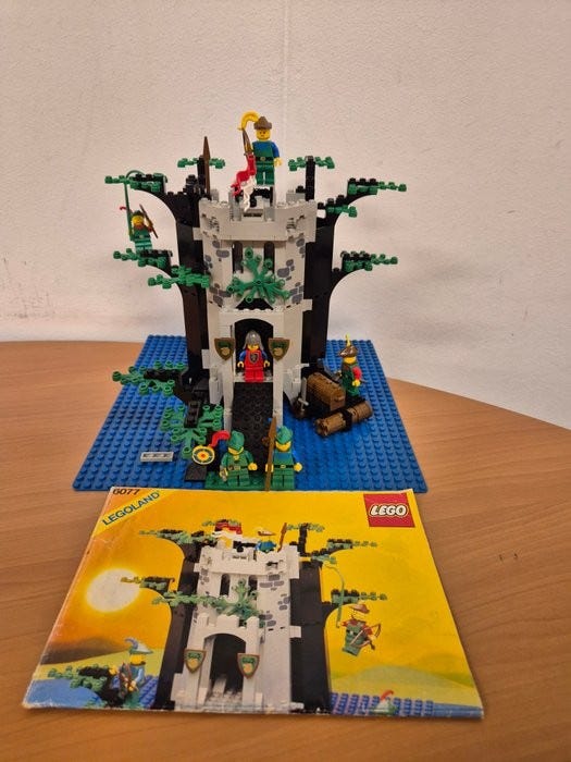 Lego Sett - 6077 - Castle - Forestmen's River Fortress | FINN-torget