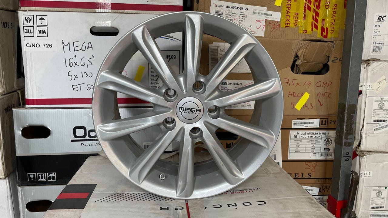 16" MEGA VIRGO 5x140 felgsett Ubrukt | FINN-torget