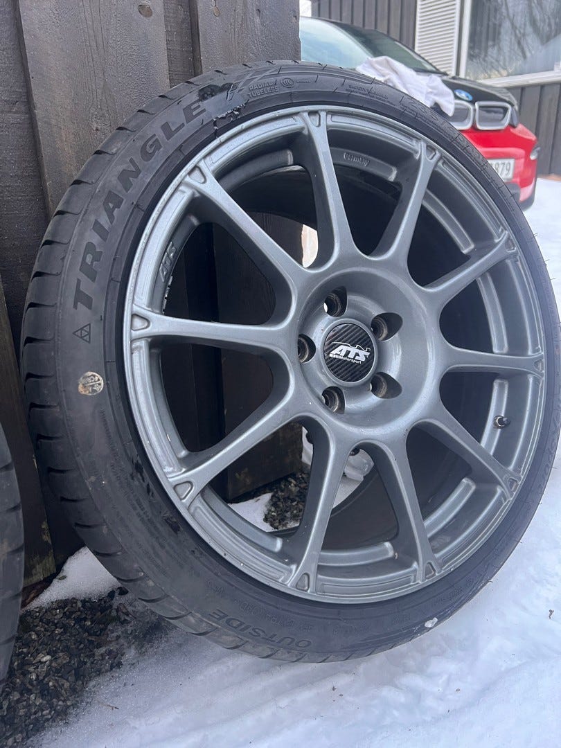 2023 ATS GTX 18 komplett pakke felger og dekk | FINN-torget