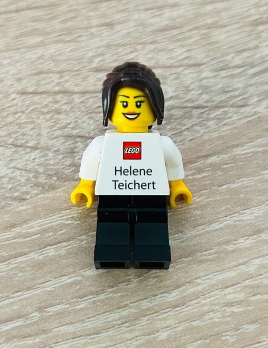 Lego - LEGO Business Card - Helene Teichert - Employee (Very Rare ...
