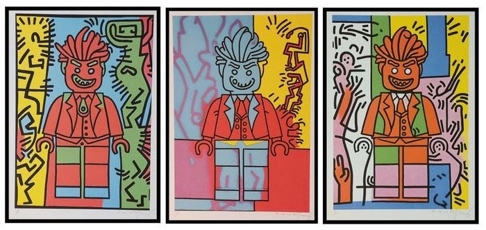 Emma Wildfang - Emma Wildfang - Triptychon Joker "Icons as Still Life - series K | FINN-torget