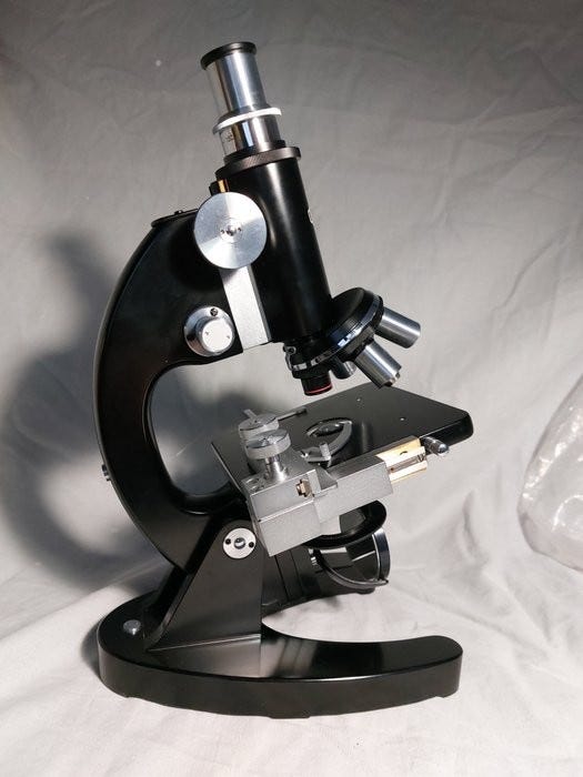 Monocular compound microscope - GB - 1950–1960 - Olympus | FINN-torget