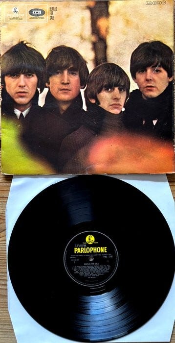 Beatles - Beatles For Sale [First 1964 UK mono pressing] - Vinylplate ...