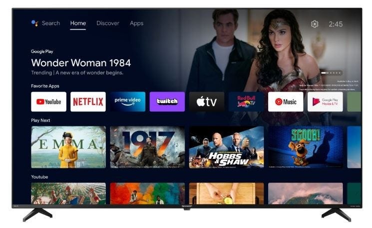 Sharp 65" 4K Android TV 65FN4EA | FINN-torget