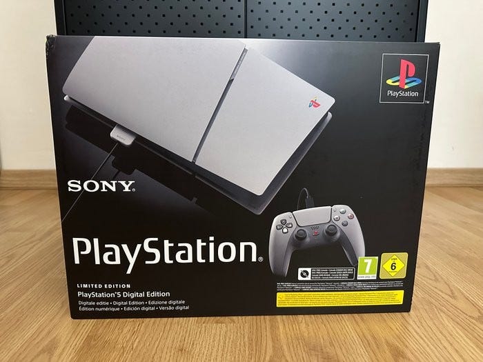 Sony - Playstation 5 (PS5) - SLIM DIGITAL 30th ANNIVERSARY Limited ...