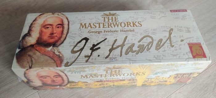 G. F. Handel - The Masterworks - 40 x CDs - CD-boks sett - 2001 | FINN ...