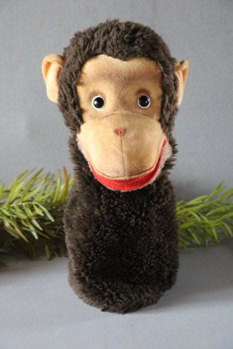 Steiff Handpop Mimic Aap - Dukke | FINN-torget