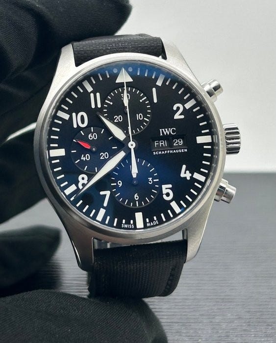 IWC - Pilot Chronograph - IW377709 - Herre - 2010-2020 | FINN-torget
