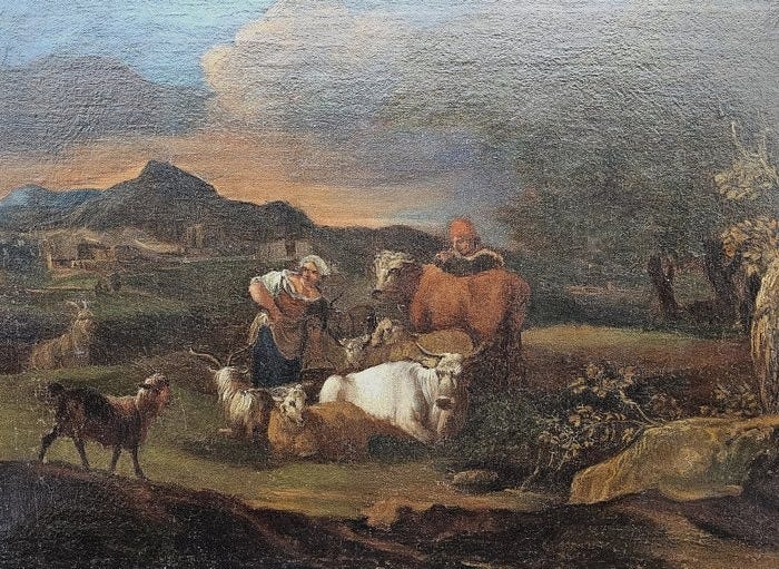Philipp Peter Roos detto Rosa da Tivoli (1657–1706), Attributed to ...