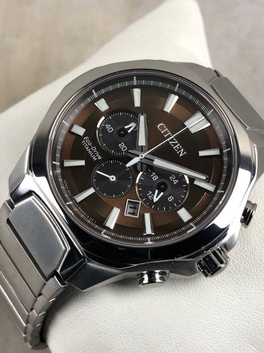 Citizen - Eco-Drive Chronograph Titan - CA4320-51W - Herre - 2011-nå ...