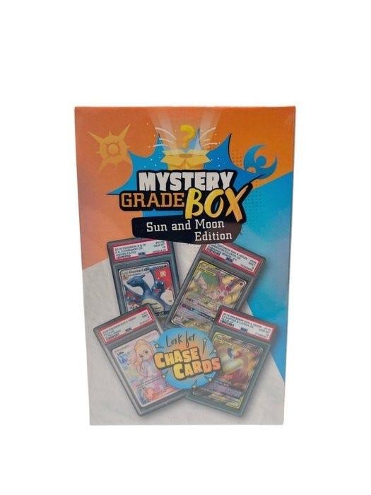The Pokémon Company Mystery box - Mystery Grade box - Sun and Moon ...