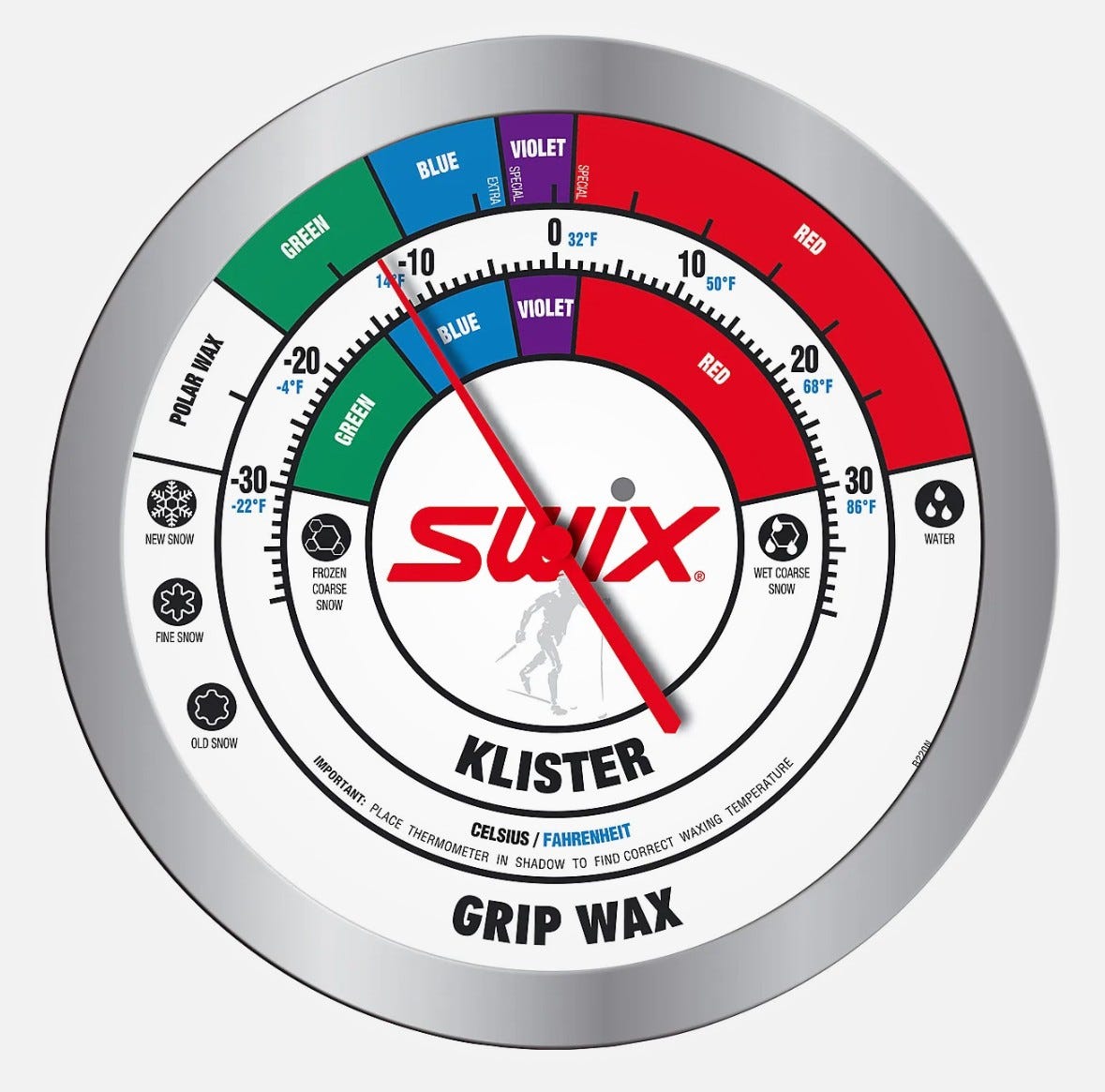 Swix Smøretermometer Round Wall Thermometer | FINN-torget
