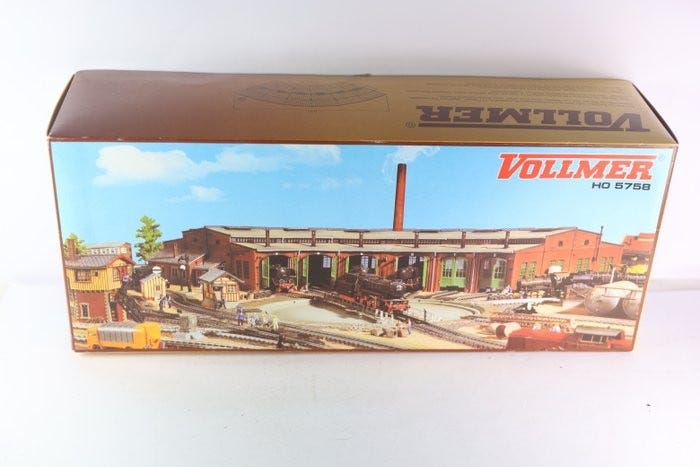 Vollmer H0 - 5758 - Modelltog byggesett (1) - 6-sporige ringlokloder ...