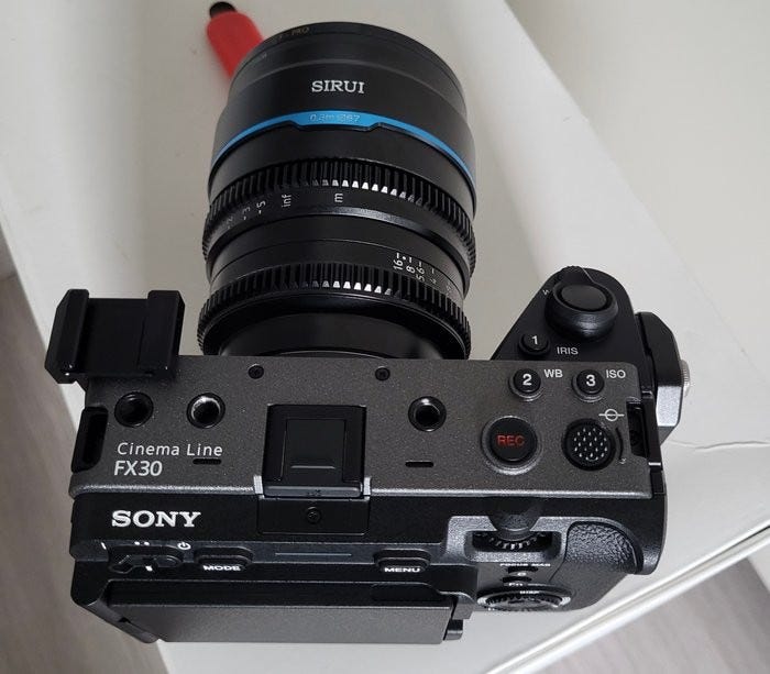 Sony FX30 + Sirui 16/1.2 Digitalt hybridkamera | FINN-torget
