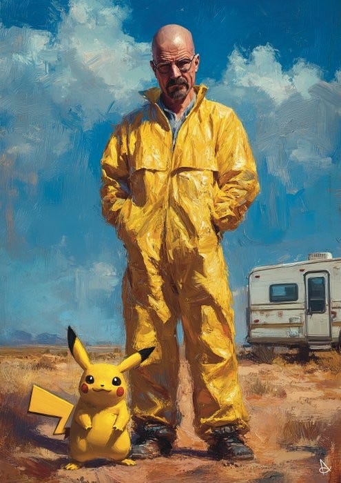ANDREA DI MARTINO (ANDSAL MCMXCI) - Pika Heisenberg: Walter White ...