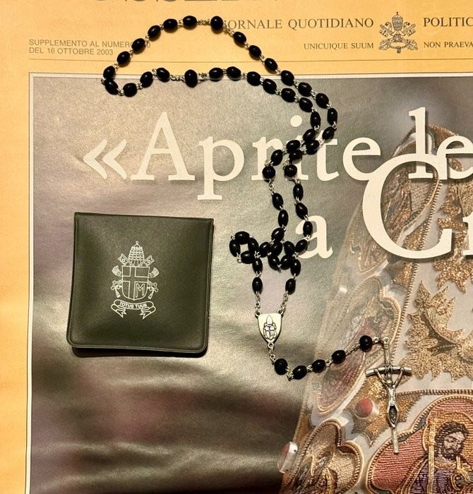 Rosenkrans - Rosenkrans velsignet av pave St. Johannes Paul II ...