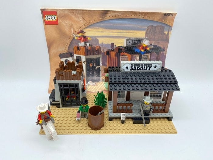 Lego Sett - Western - 6764 - Sheriff's Lock-Up | FINN-torget