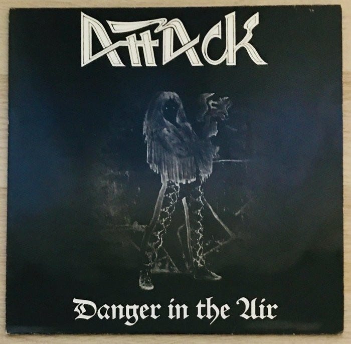 Attack - Danger In The Air / Top Rare German Heavy Metal / First ...