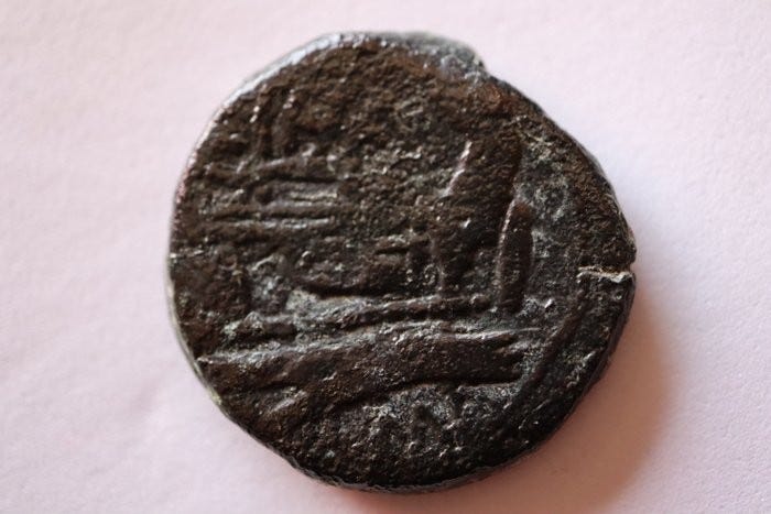 Roman Republic. L. Cornelius Cinna. 169-158 BC. As Rome (Ingen ...