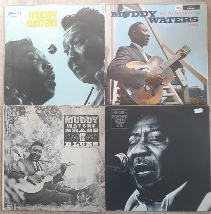 Muddy Waters - 4X LP Album Lot - Flere titler - LP - 1968 | FINN-torget