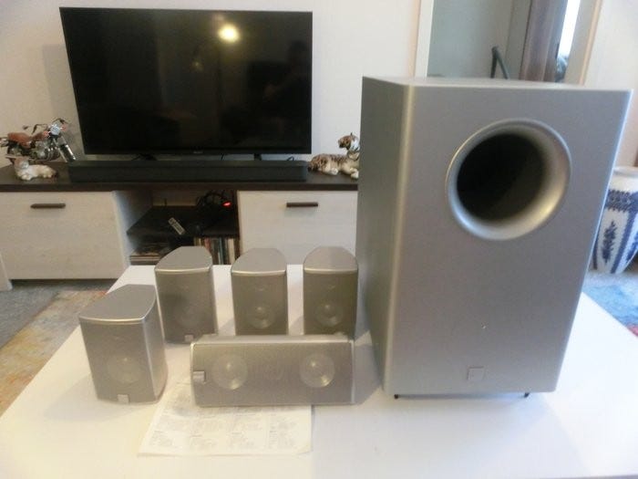 Canton - FILM CD-1 HJEMMEKINOSYSTEM Subwoofer høyttalersett | FINN-torget