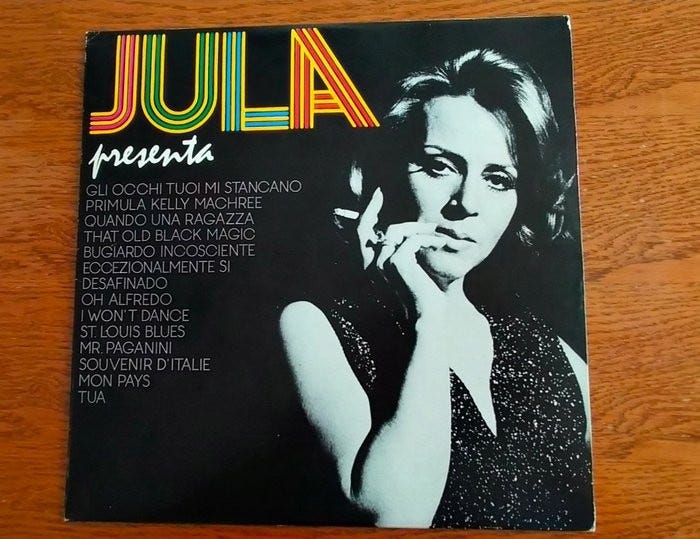 Jula De Palma - Jula Presenta - 1st Italian Press of Cool Jazz, Bossa ...