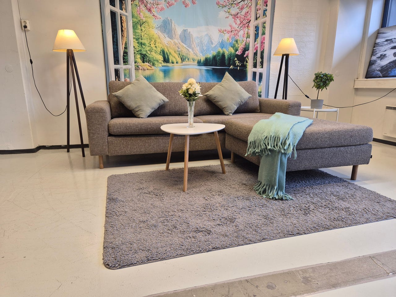 SOLGT! Bolia Milano med puff"Gratis levering " | FINN-torget