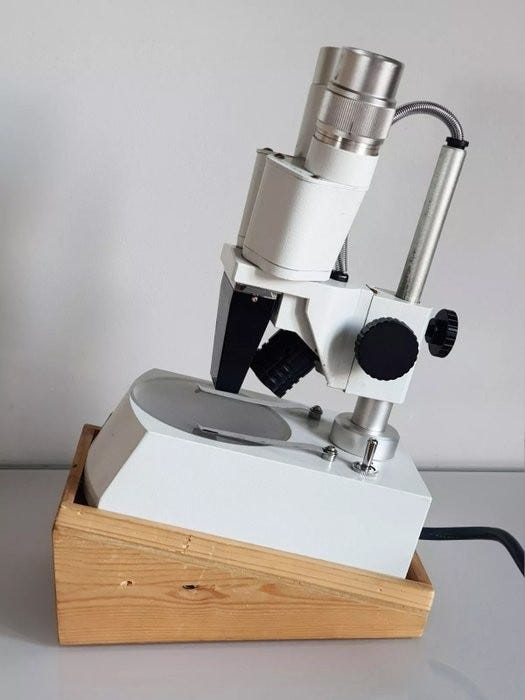 Binocular microscope - 1970–1980, 1980–1990 - Tyskland - Eschenbach 70x ...