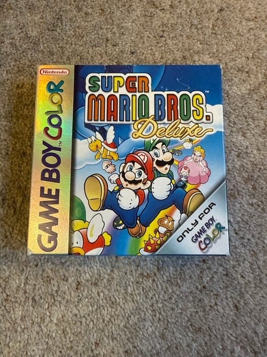 Nintendo - Gameboy Color - Super Mario Bros EUR Brothers Deluxe ...