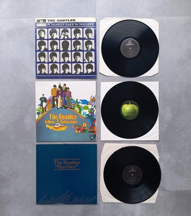 Beatles - 3 x Dutch albums - Flere titler - LP-album (flere elementer ...