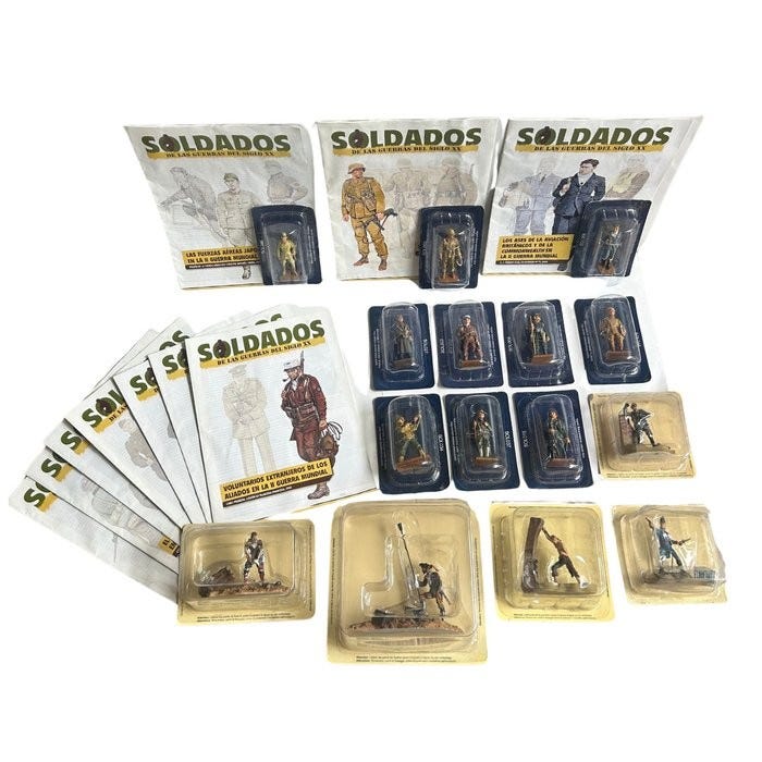 Ediciones Luppa / Atlas - Lekesoldat Lote de 15 Soldaditos de Plomo de ...