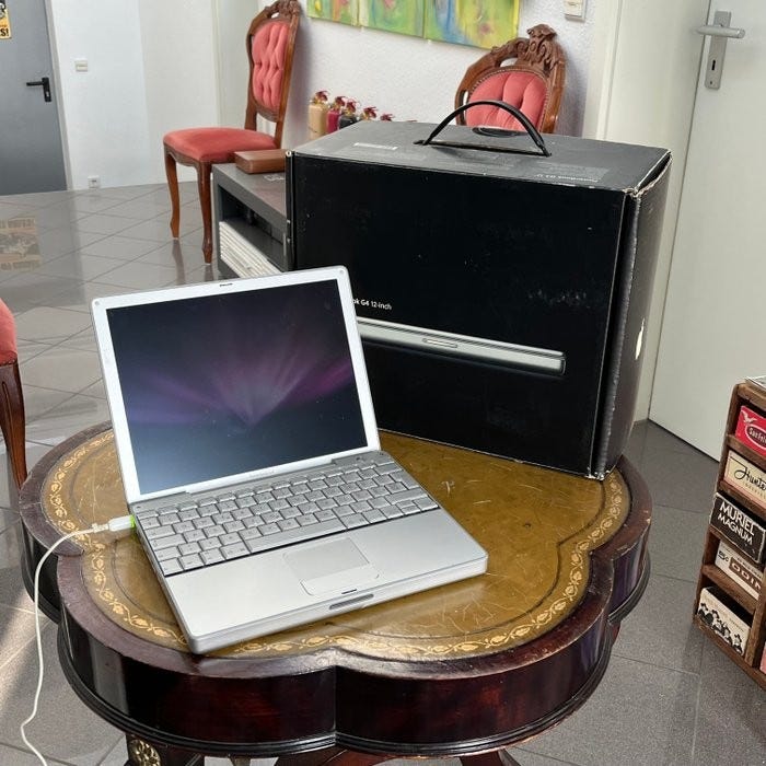 MINT Apple PowerBook G4, 1.5GHz 12" with *Original BOX* - Datamaskin ...
