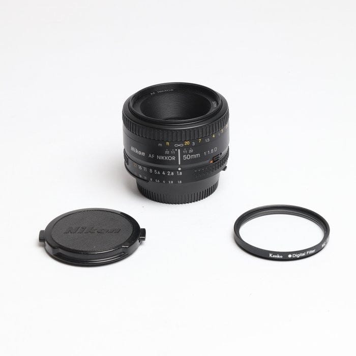Nikon AF 50mm f/1.8D Primeobjektiv | FINN-torget