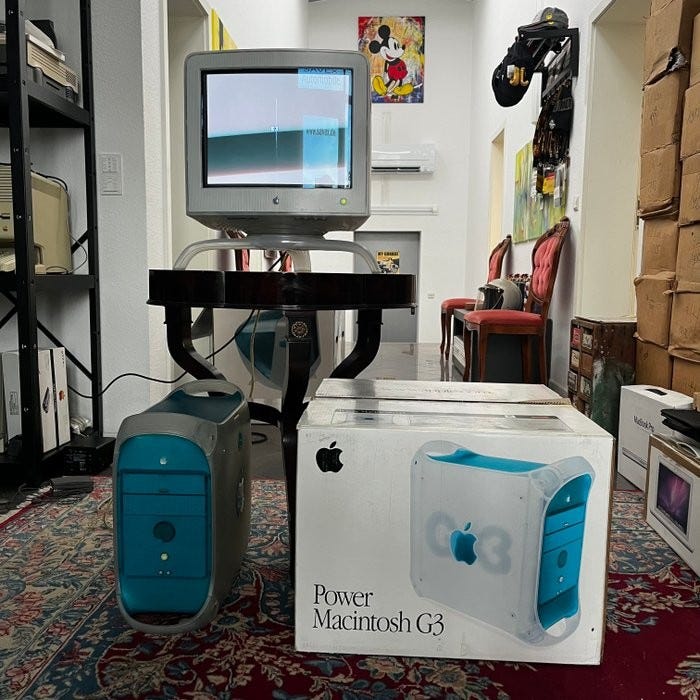 Apple Power Macintosh G3 *WORKING* in Original BOX 350 MHz Yosemite 350 ...