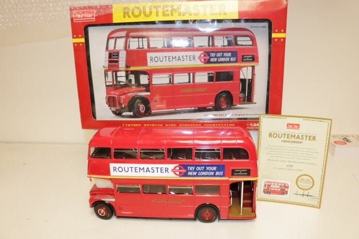 Sunstar 1:24 - Modellbåt - Sun Star Routemaster Limited Edition With Numbered Ce | FINN-torget
