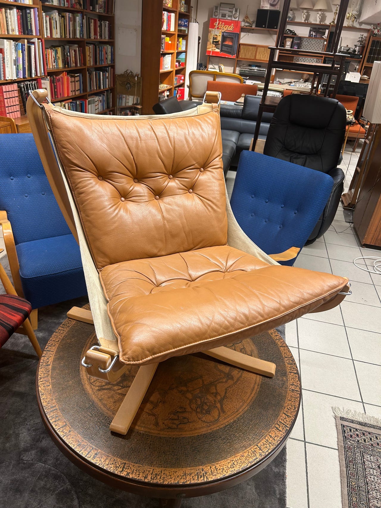 Strøken, original Falcon stol selges. Sjelden vare! | FINN-torget