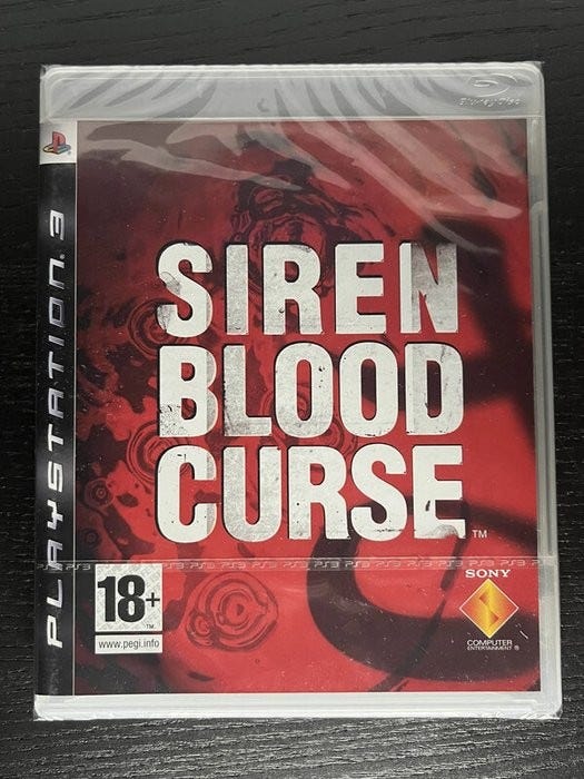 Sony - Playstation 3 (PS3) - Siren Blood Curse PS3 Sealed PAL game ...