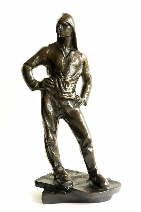 Constantin Emile Meunier (1831-1905) - Le Débardeur | FINN-torget