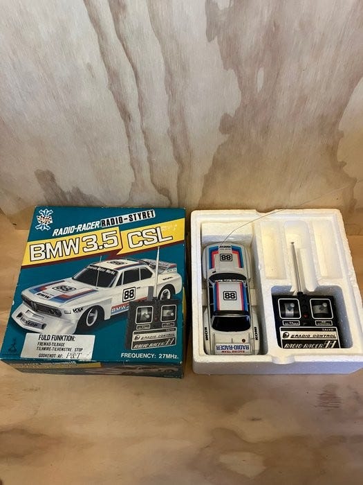 Taiyo - Leketøy BMW E9 3.5 csl Remote Control Car - 1970–1980 - Japan ...