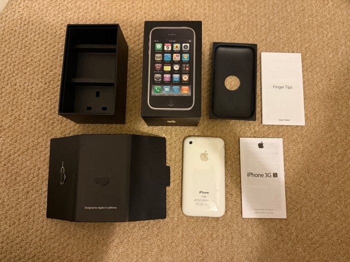 Apple iPhone 3GS A1303 32GB White Unlocked - Smarttelefon - Med ...