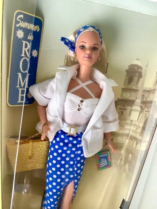 Mattel - Barbie dukke Summer in Rome City Seasons Collection 1999 ...