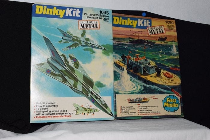 Dinky - Monteringssett (2) - Dinky Toys Action Kit, Multi-Role Combat ...