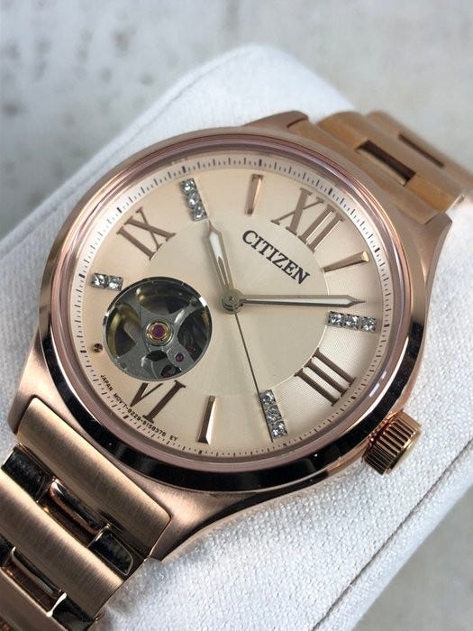 Citizen - Lady Open Heart Automatic - PC1003-58X - Dame - 2011-nå ...