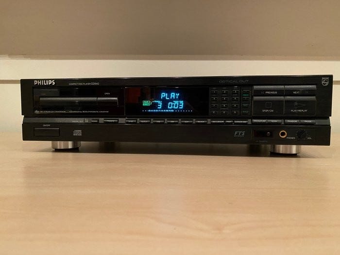 Philips - CD840 CD-spiller | FINN-torget